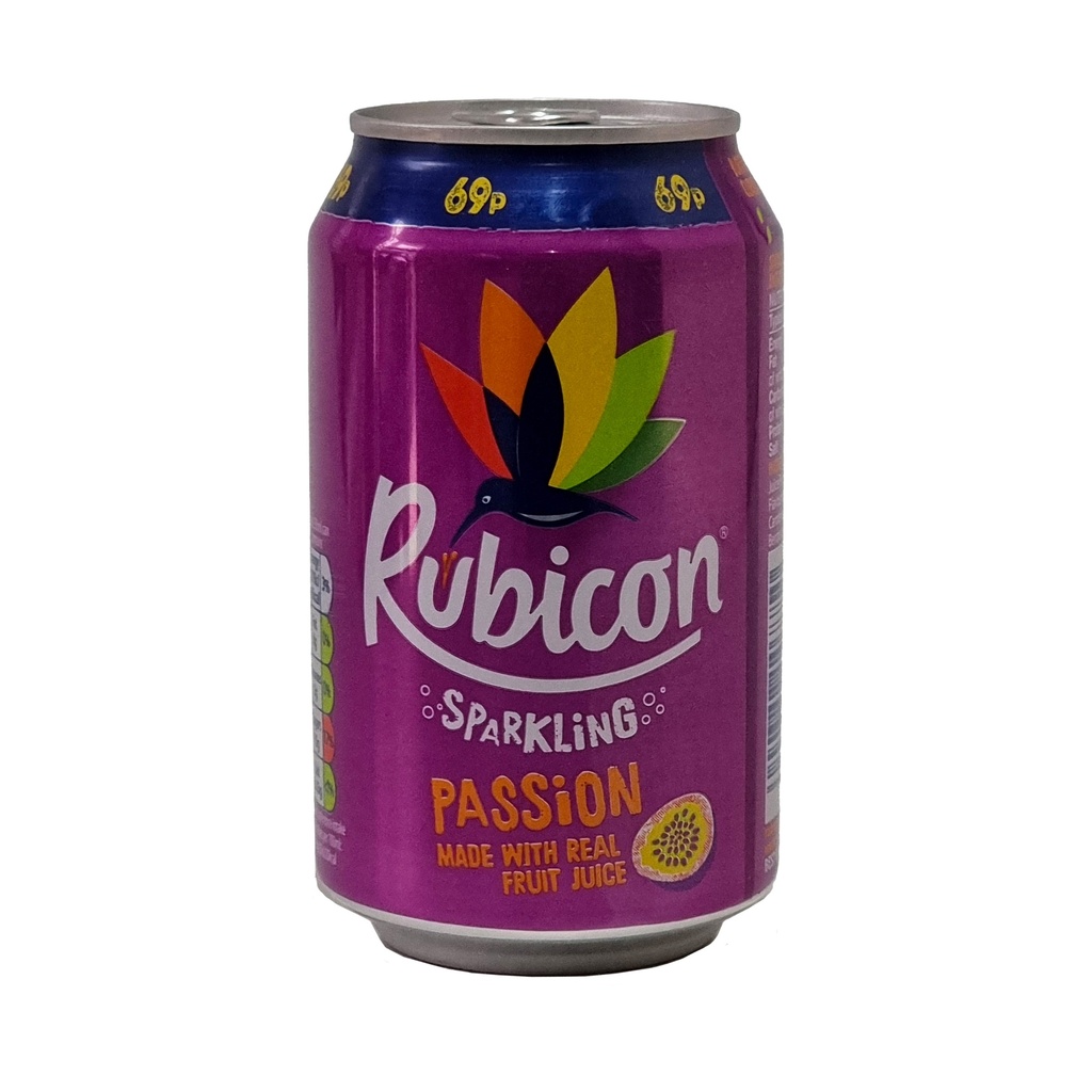 RUBICON SPARKLING PASSION FRUIT CAN 330ML | WHIM