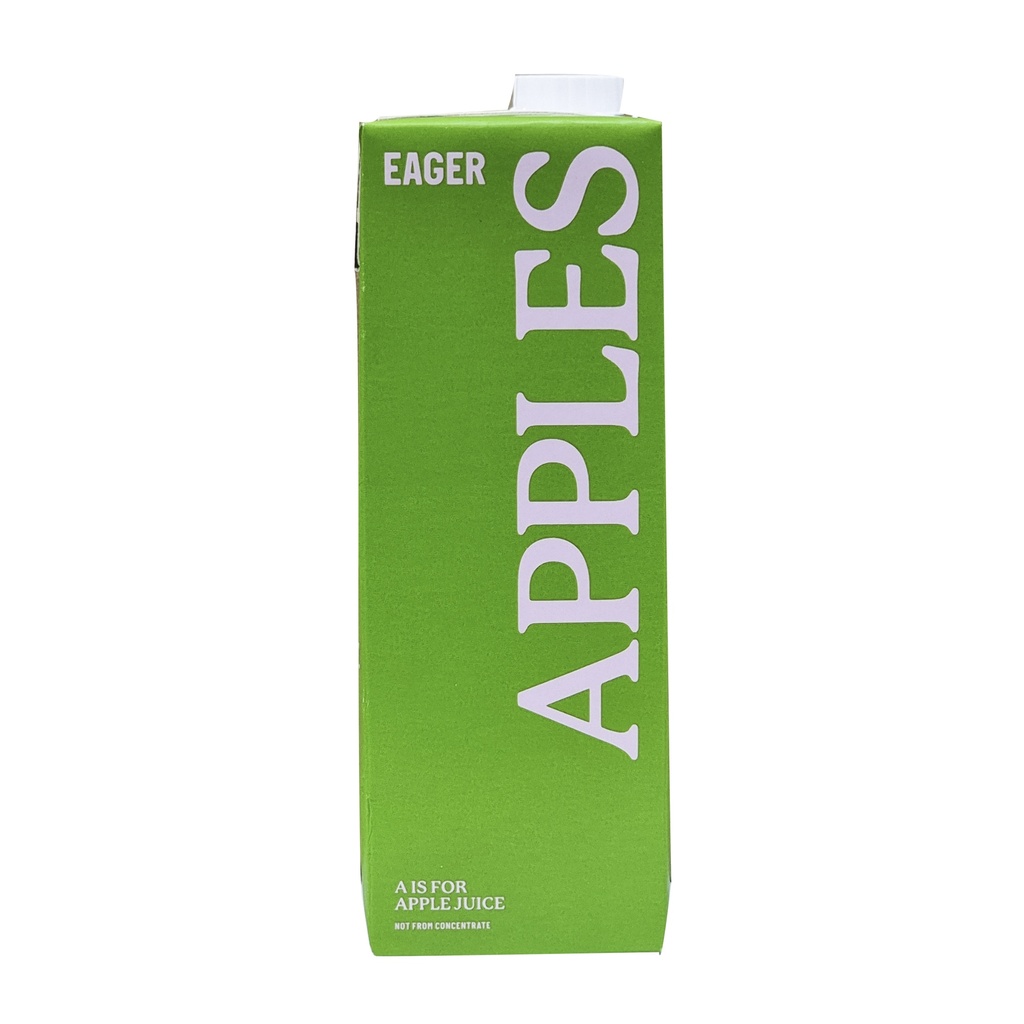 EAGER 100% PRESSED CLOUDY APPLE JUICE 1L | WHIM